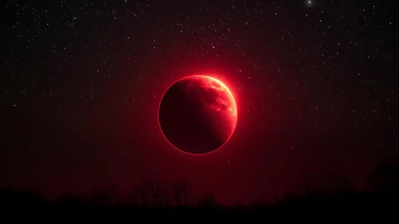 Lunar Eclipse Timings in India Live Updates: ‘Blood Moon’ Mesmerizes ...